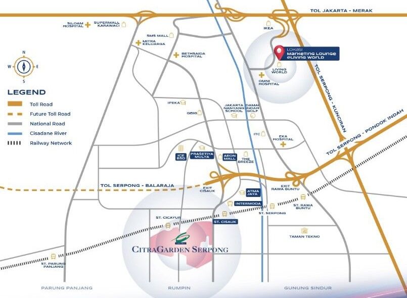 CLUSTER DIANDRE CITRA GARDEN SERPONG CISAUK